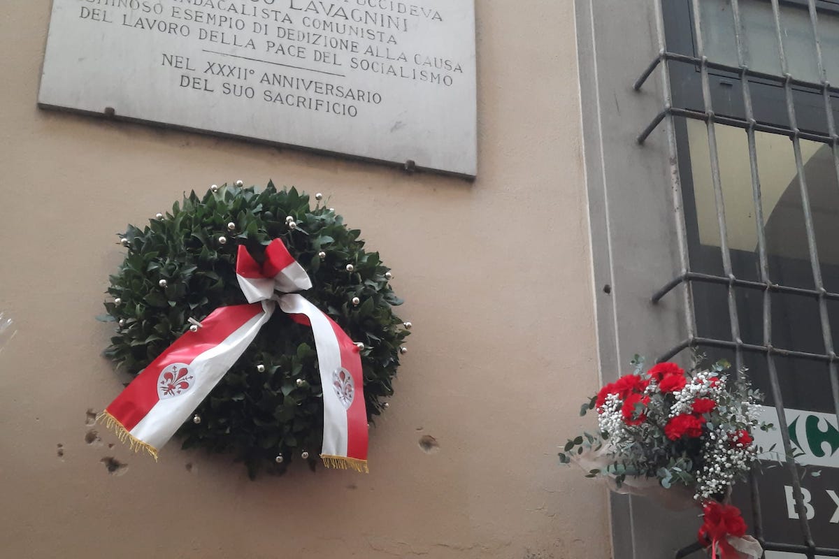 Anniversario morte Lavagnini: apposta una corona di alloro in via ...