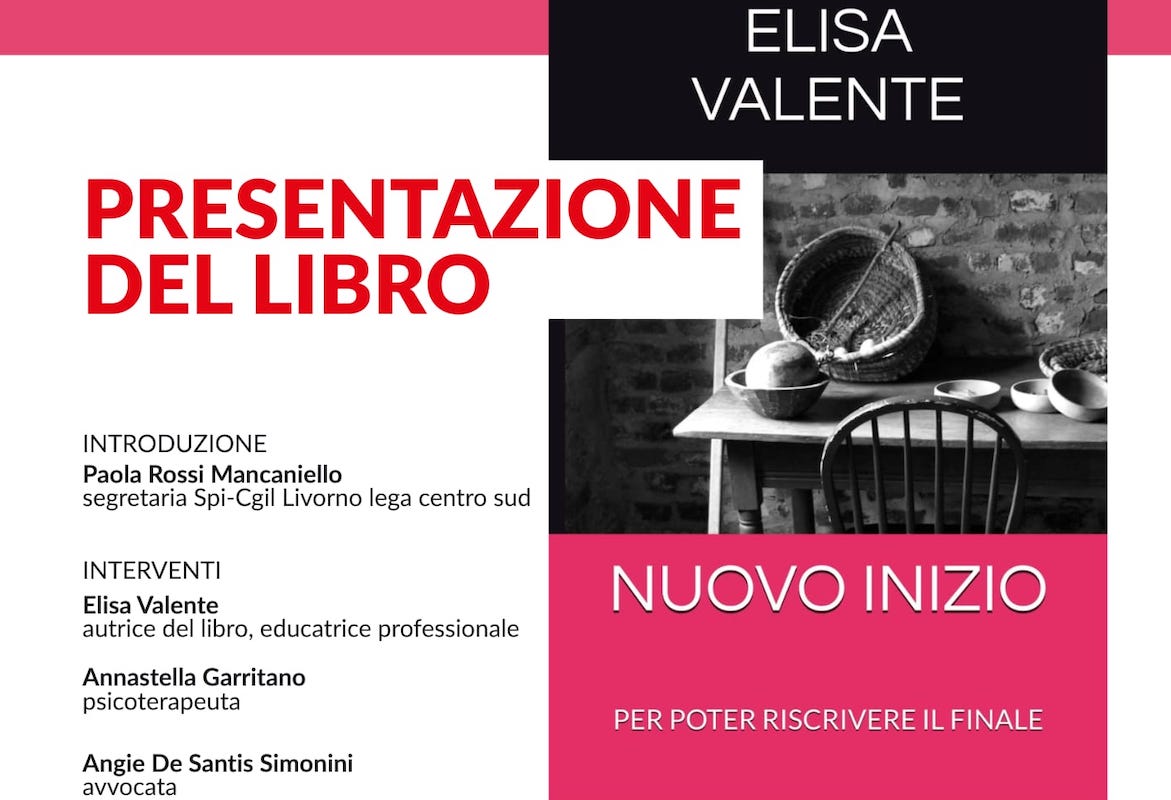 L'11 aprile la presentazione del libro "Nuovo Inizio. Per poter ...
